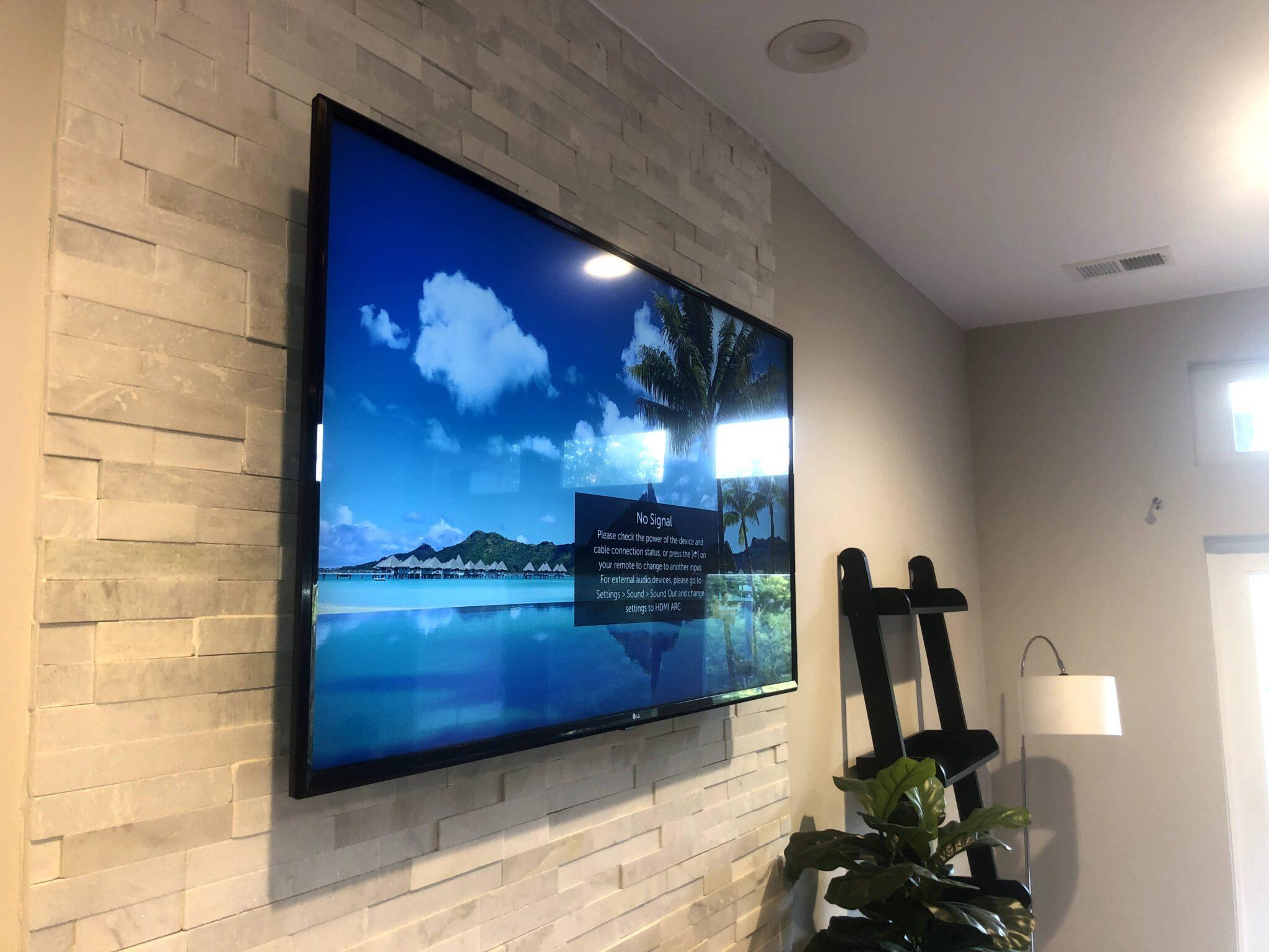 » Is It Hard To Mount A TV On Brick Wall?